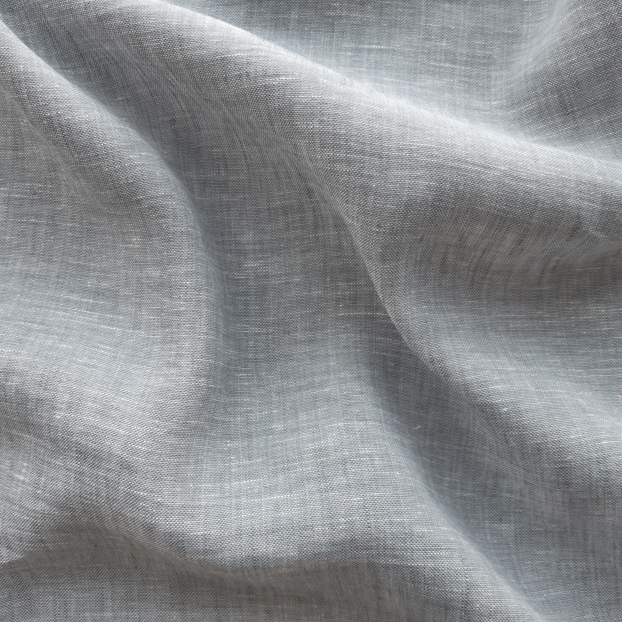 Romare Knapped Flint - Residential Voile - Natural Sheer - Linen Voile
