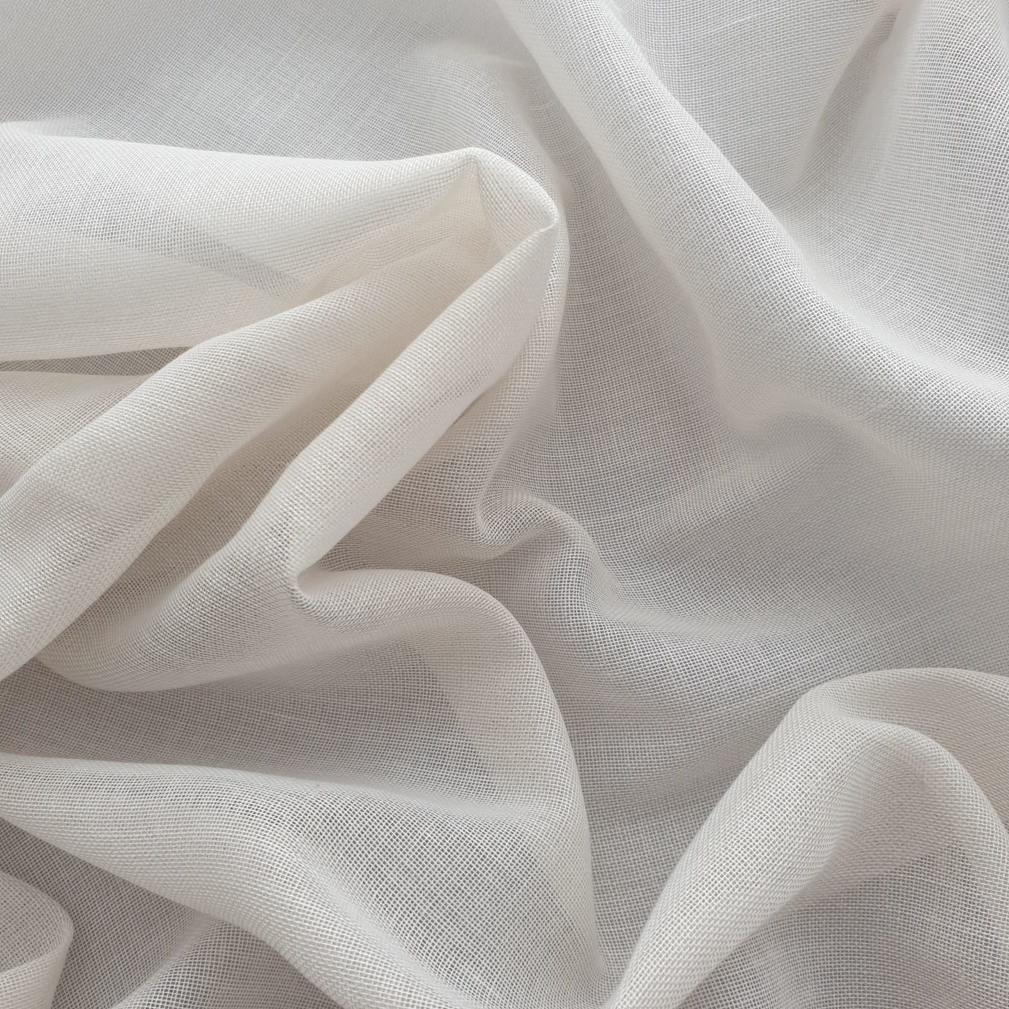 Remmy Sailcloth FR Fabric Recycled Sheer Weighted Hem