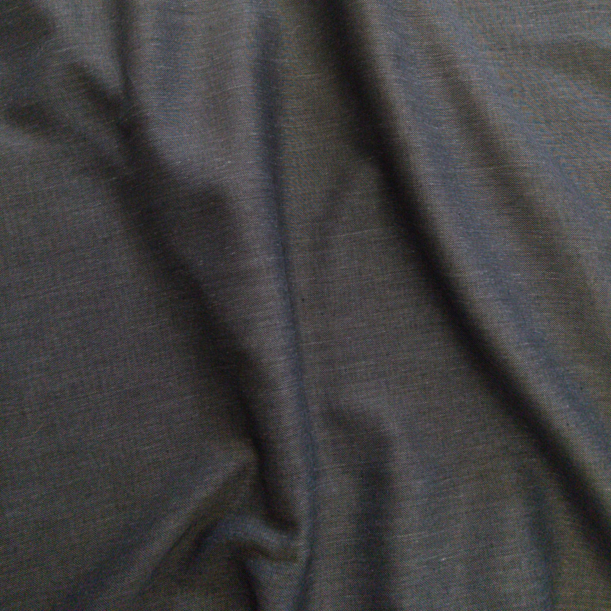 Remmy Slate - FR Fabric - Recycled Sheer - Weighted Hem